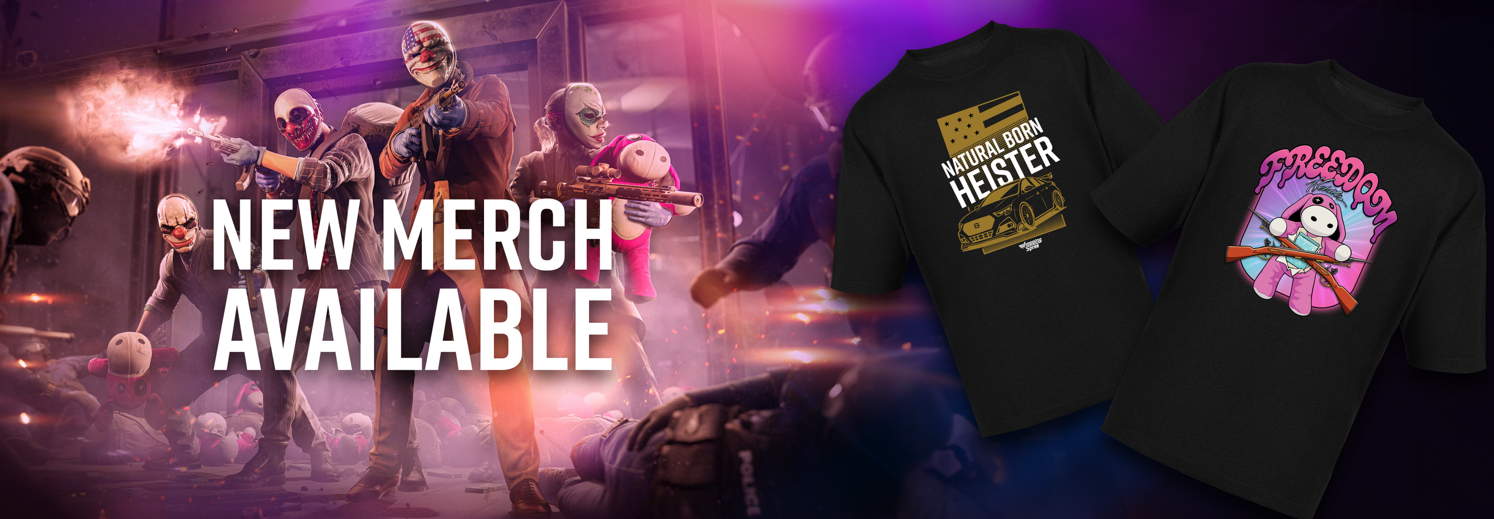 Starbreeze Merch - Official Apparel & Collectibles for PAYDAY & More