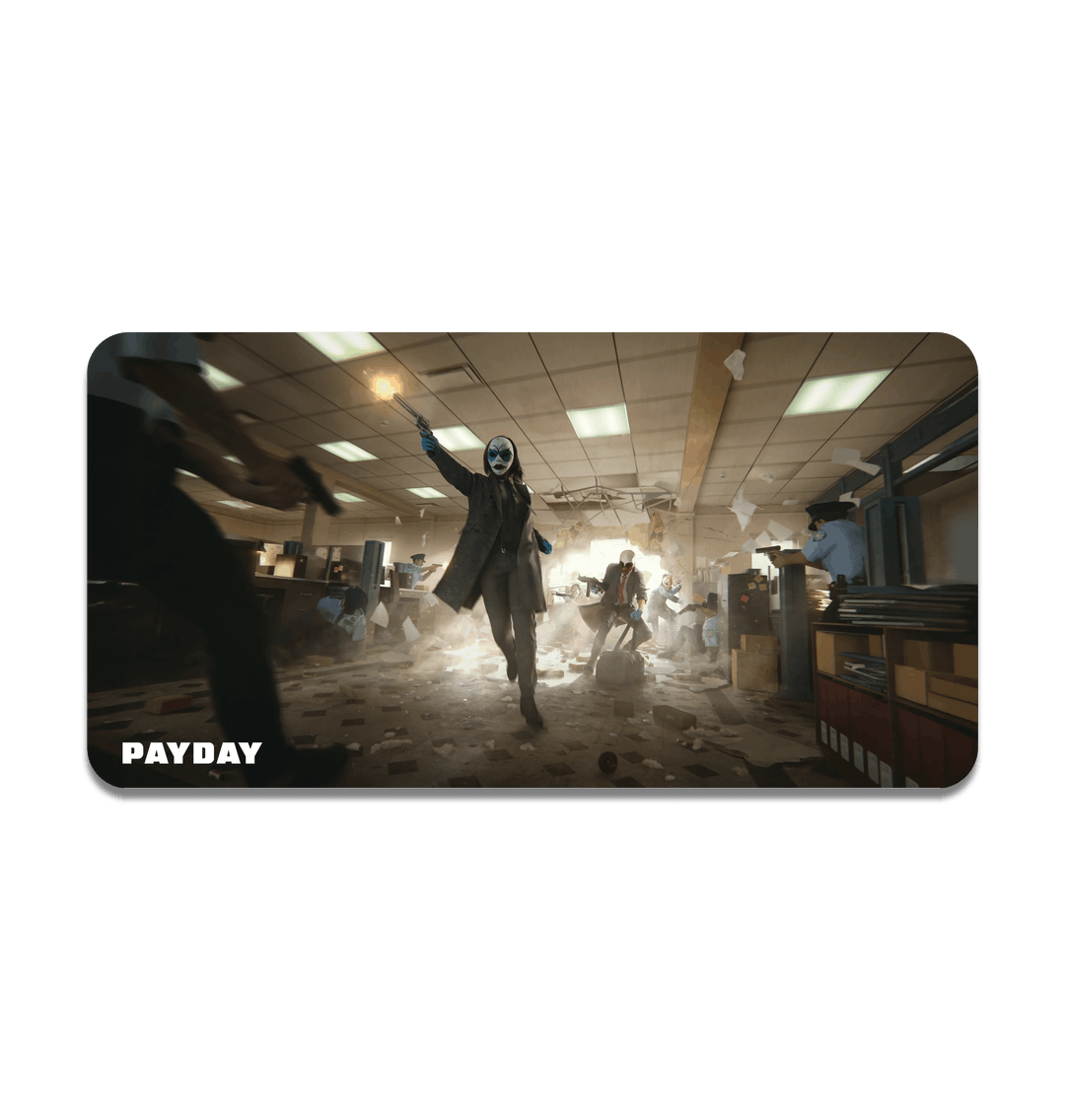 PAYDAY Desk Mat | PAYDAY Gaming Mat | Starbreeze Merch – Starbreeze ...